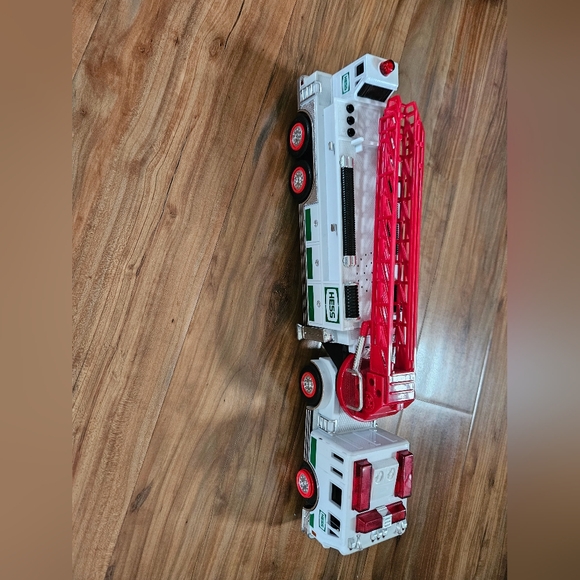 Toys | Hess White And Red Fire Truck Toy | Poshmark